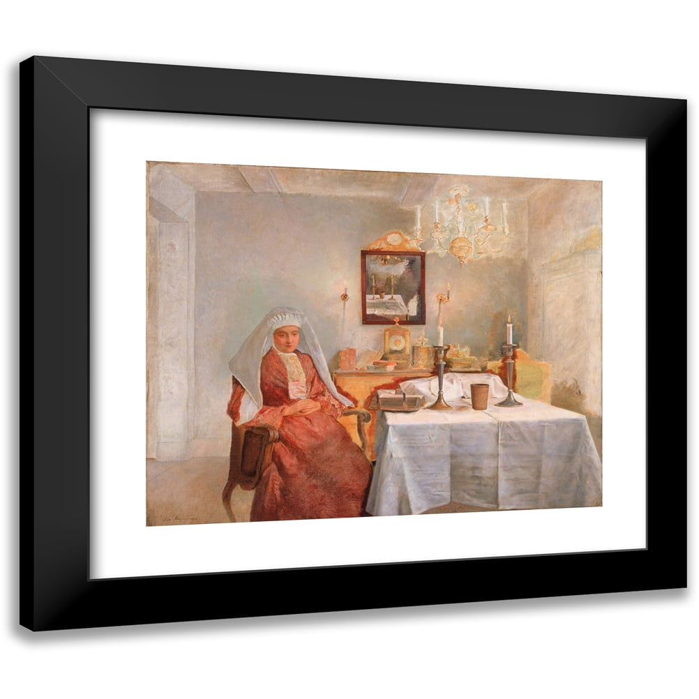 Isidor Kaufmann 18x15 Black Modern Framed Museum Art Print Titled ...