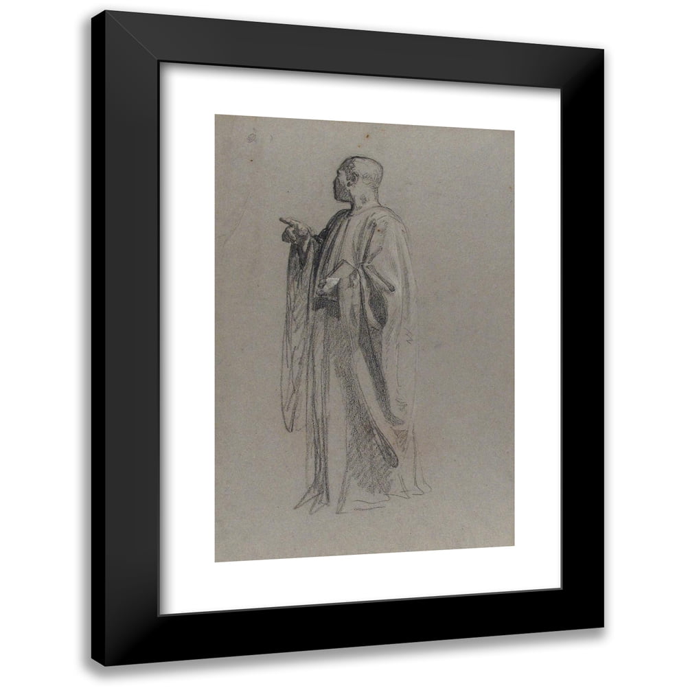 Isidore Pils 11x14 Black Modern Framed Museum Art Print Titled - Cleric ...
