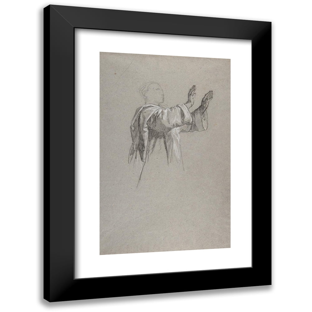 Isidore Pils 13x18 Black Modern Framed Museum Art Print Titled - Cleric ...