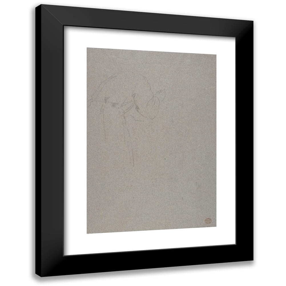 Isidore Pils 17x24 Black Modern Framed Museum Art Print Titled - Cleric ...