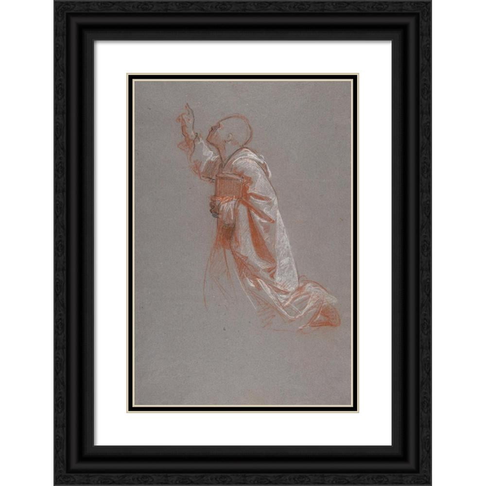 Isidore Pils 17x24 Black Ornate Framed Double Matted Museum Art Print ...