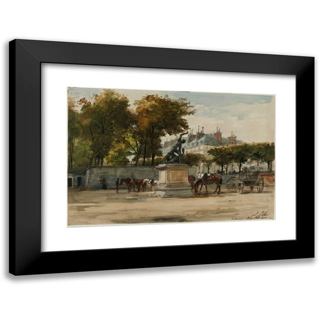 Isidore Pils 18x13 Black Modern Framed Museum Art Print Titled ...