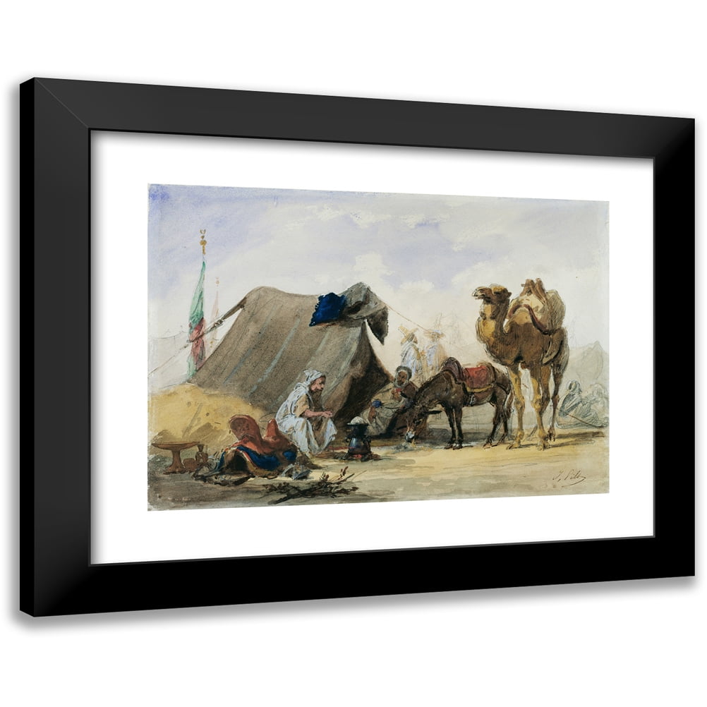 Isidore Pils 24x18 Black Modern Framed Museum Art Print Titled - An ...