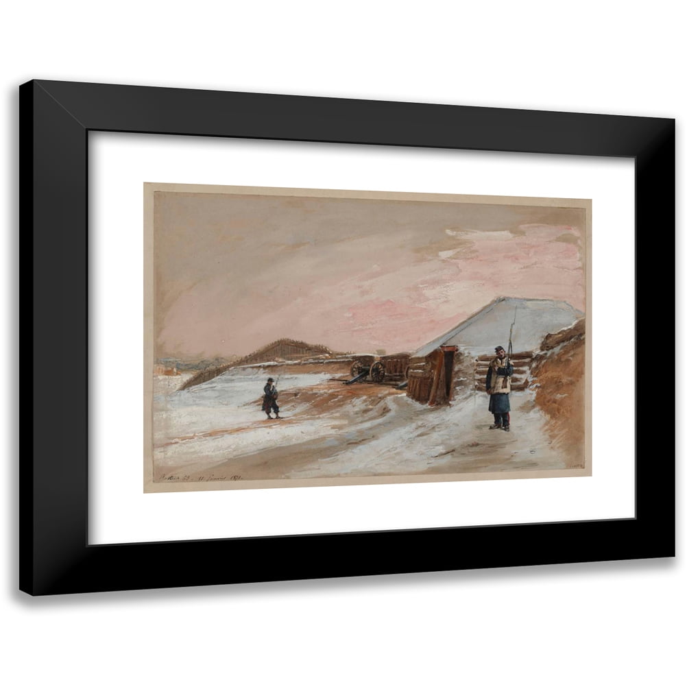 Isidore Pils 24x18 Black Modern Framed Museum Art Print Titled ...