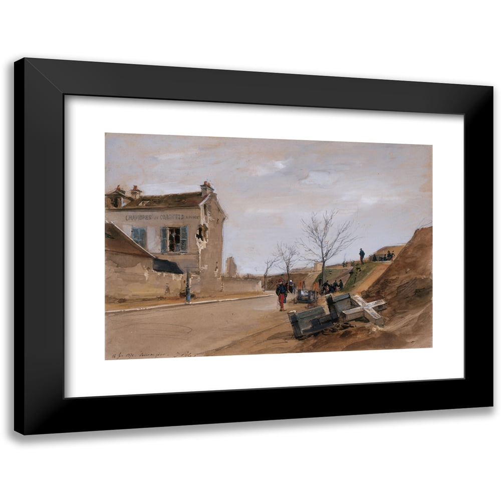 Isidore Pils 24x18 Black Modern Framed Museum Art Print Titled - Le ...