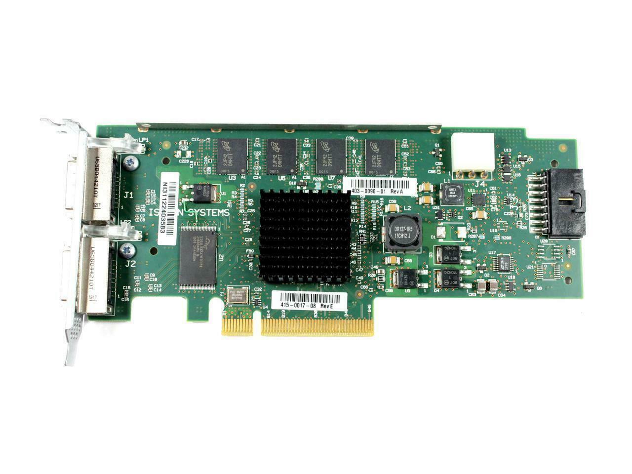 Pre-Owned Isilon Systems Inc IQ 5400S Dual-port InfiniBand Adapter 2 ...