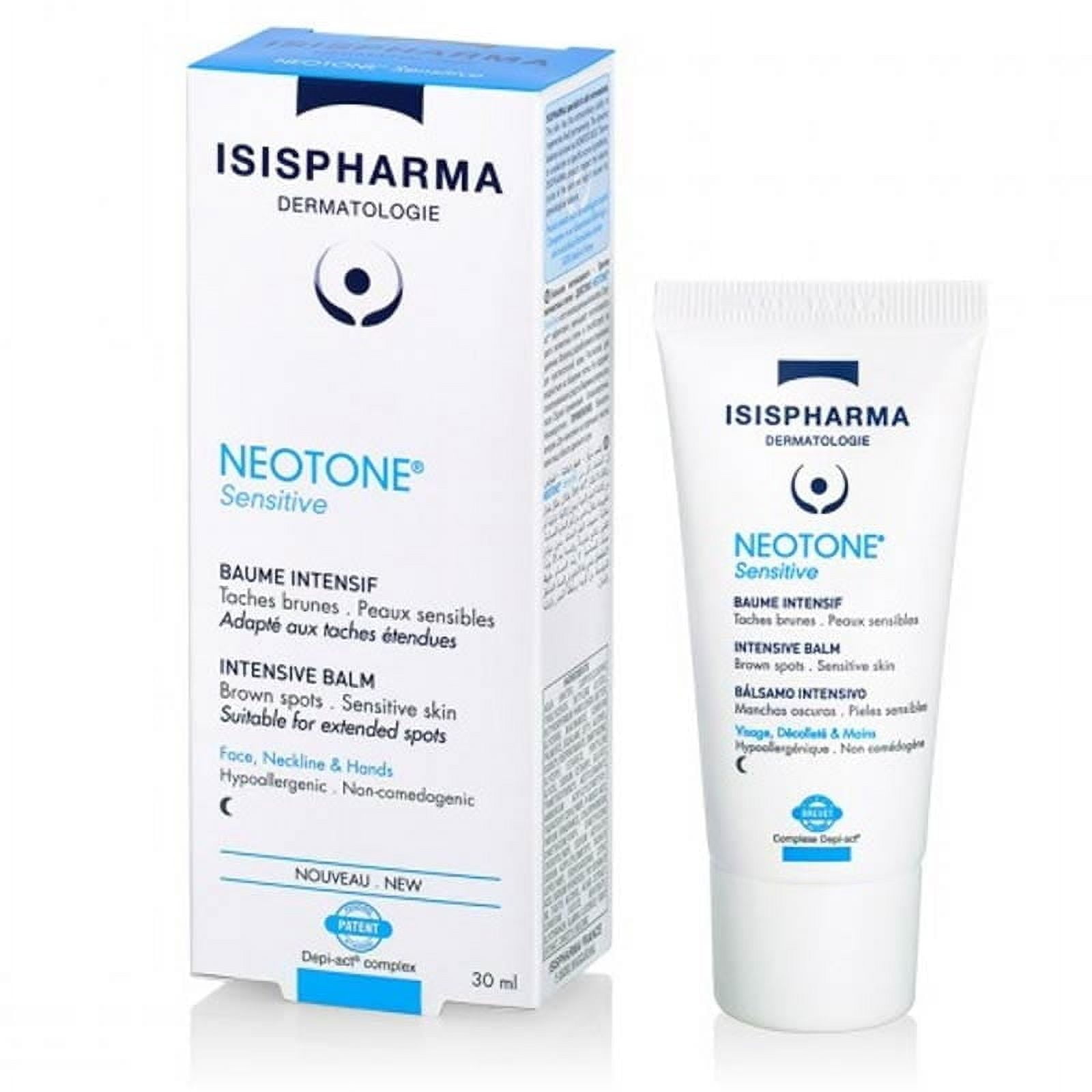 Isis Pharma Neotone Sensitive Moisturizing Night Cream 30 ml - Walmart.com