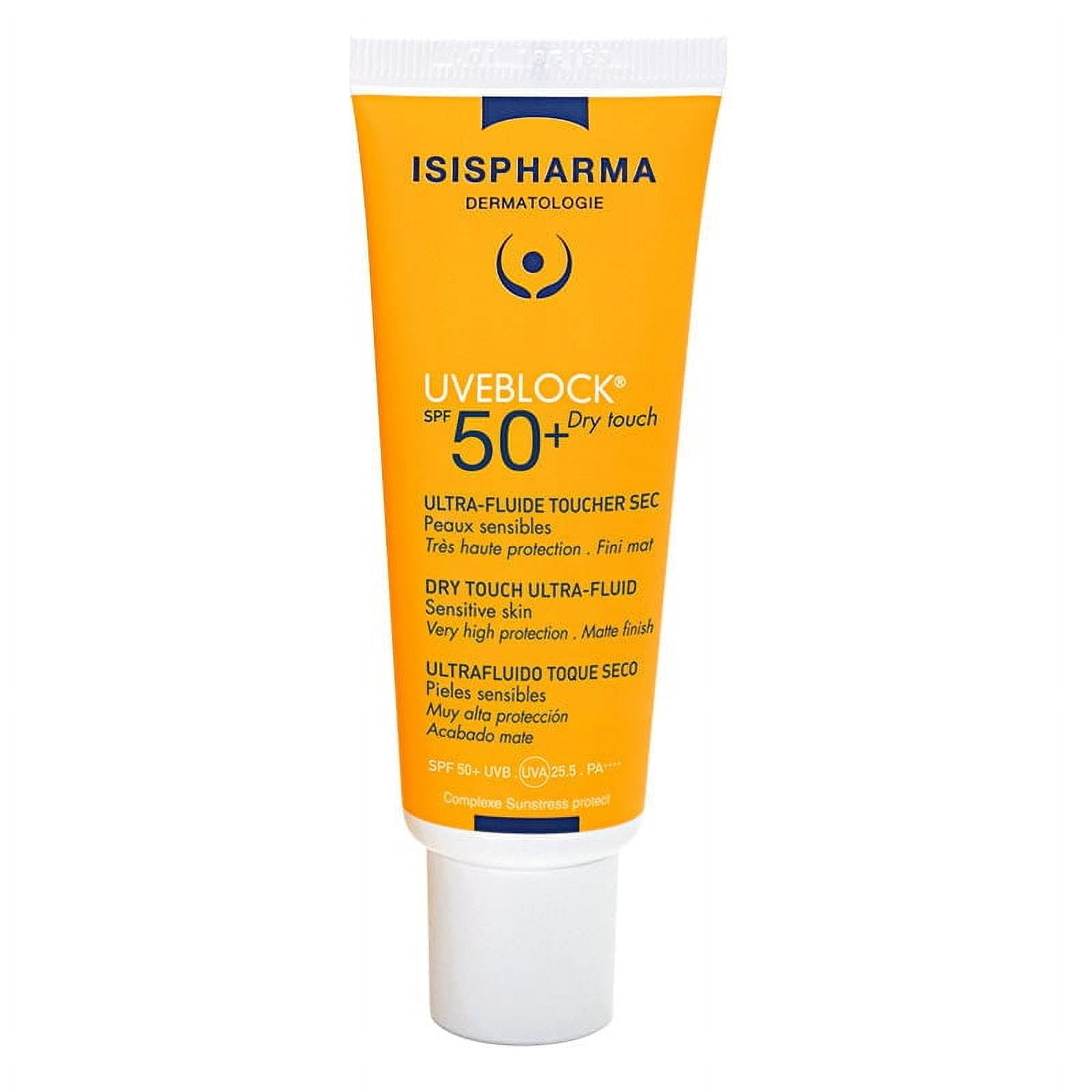 Isis Pharma Uveblock SPF 50+ Dry Touch Ultra Fluid 40 ml - Light ...