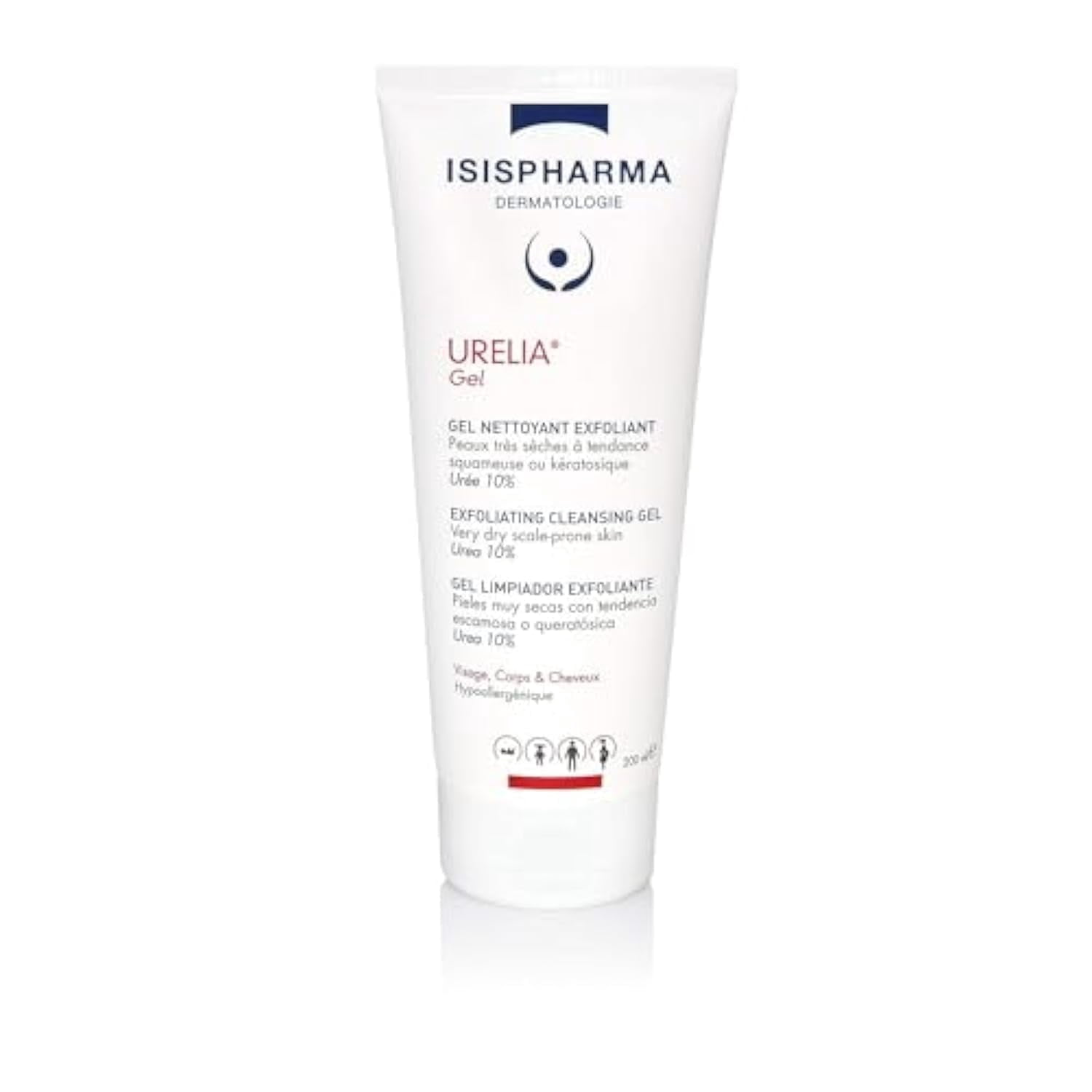 Isispharma Isis Pharma Urelia DMF15 Gel Body & Hair Cleansing To Prone ...
