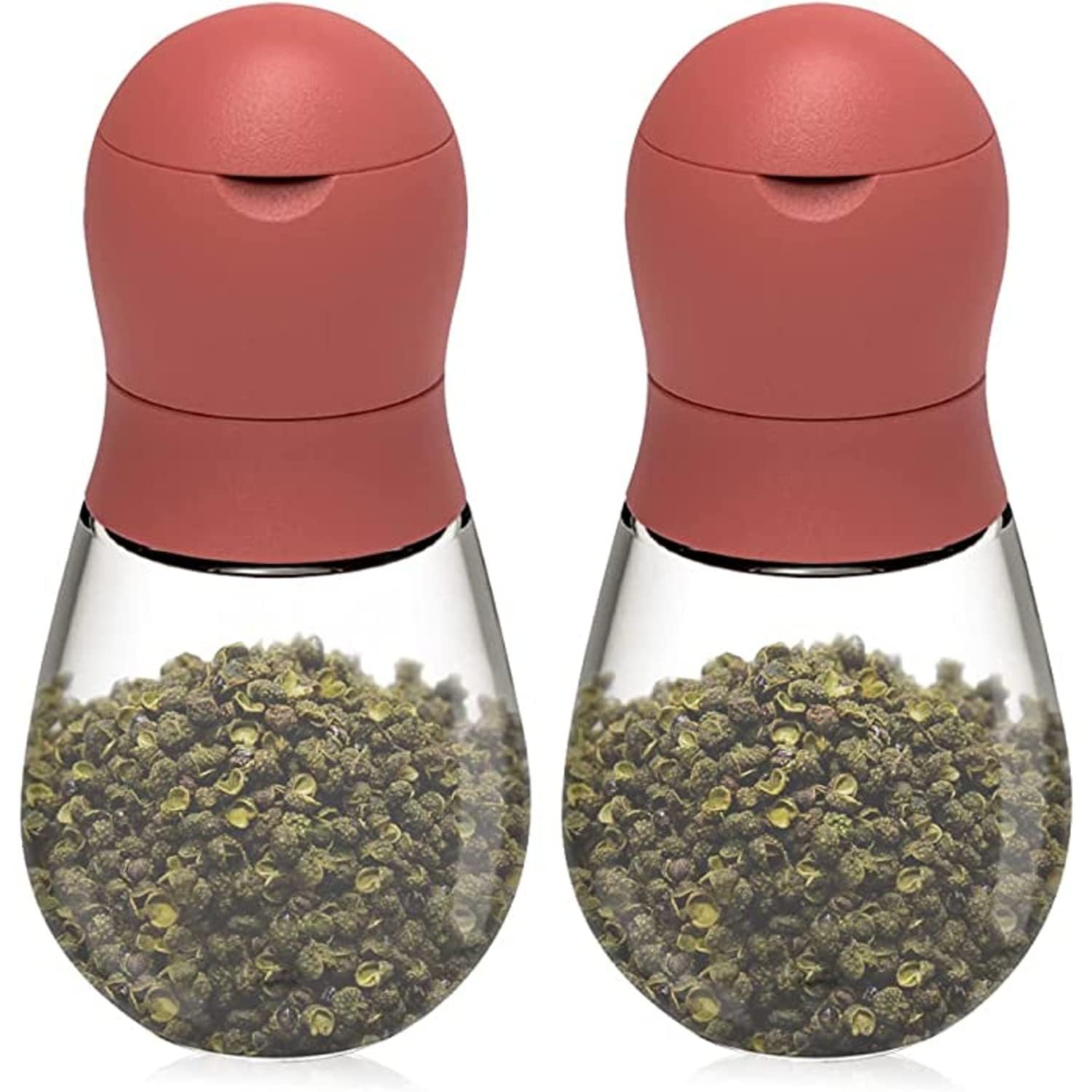 Iskart Mart Premium Adjustable Salt and Pepper Grinder Set Refillable ...