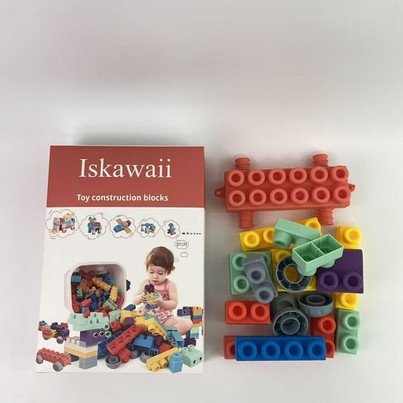 Iskawaii Toy construction blocks,Builders Blocks Set, small Building ...