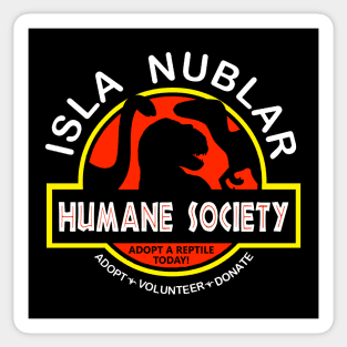 Isla Nublar Humane Society Sticker Phone Decal Water Bottle Stickers ...