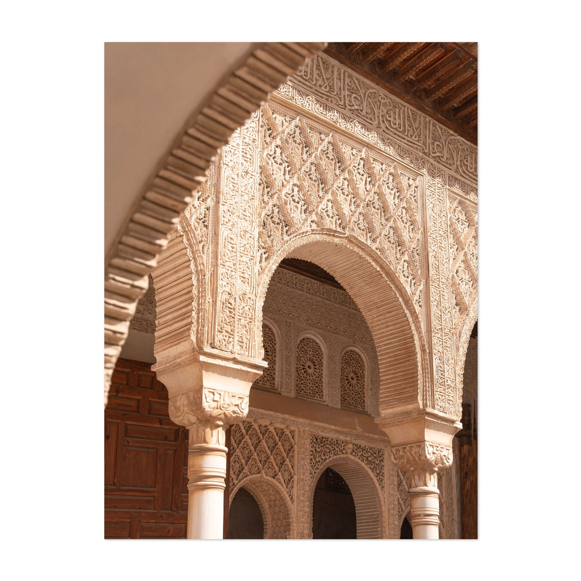 Islamic Architecture - Alhambra Granada Spain Photography - Centro ...