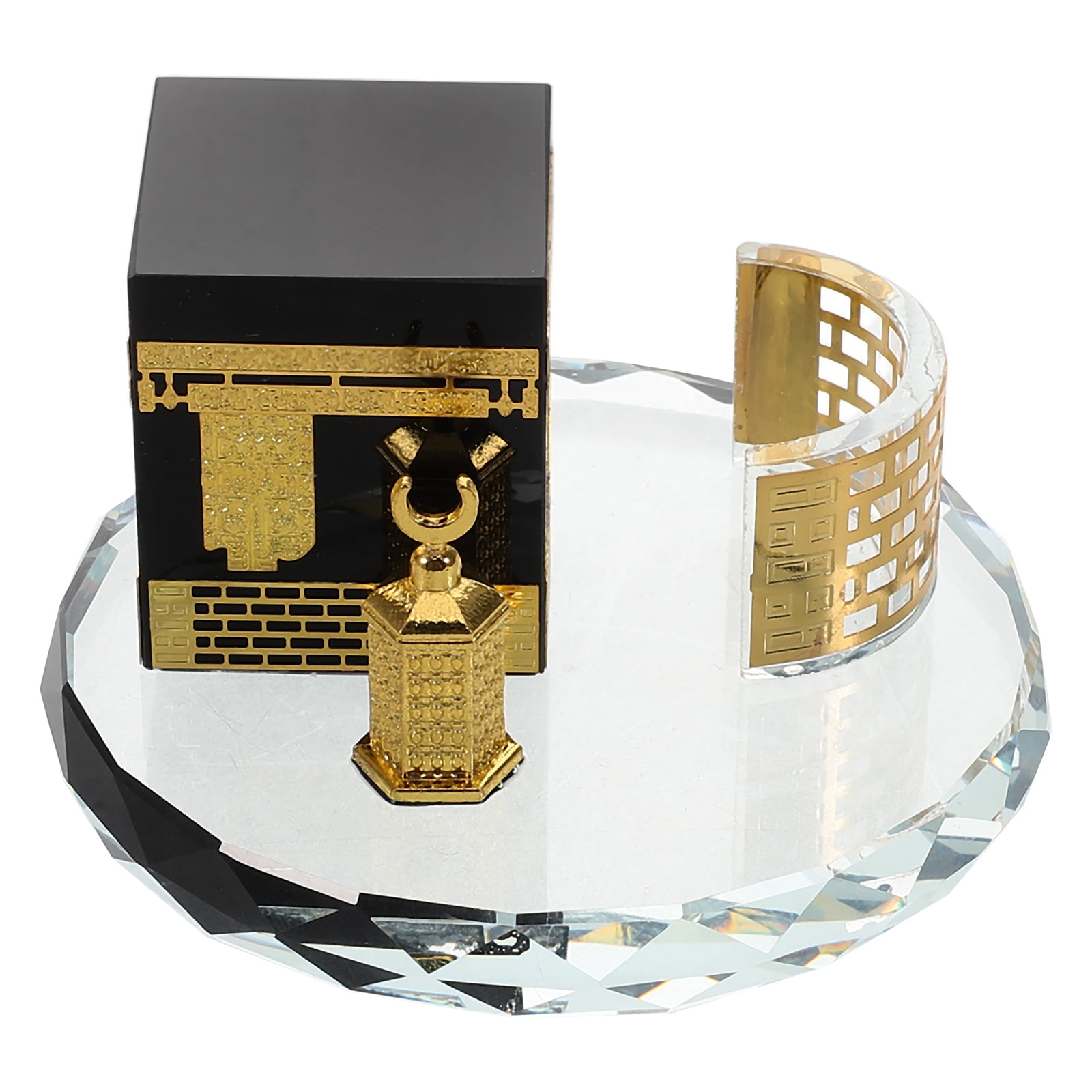 Islamic Architecture Crystal Kaaba Model Handicraft Home Decor ...