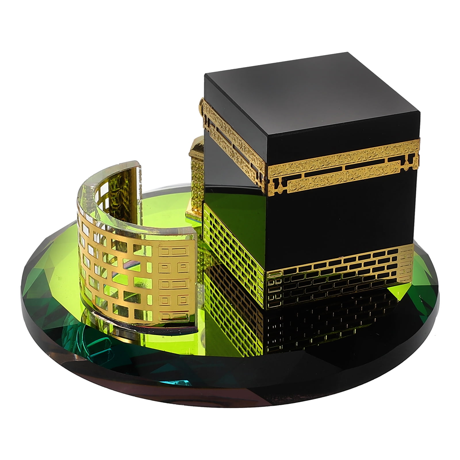 Islamic Architecture Crystal Kaaba Model Handicraft Home Decor ...