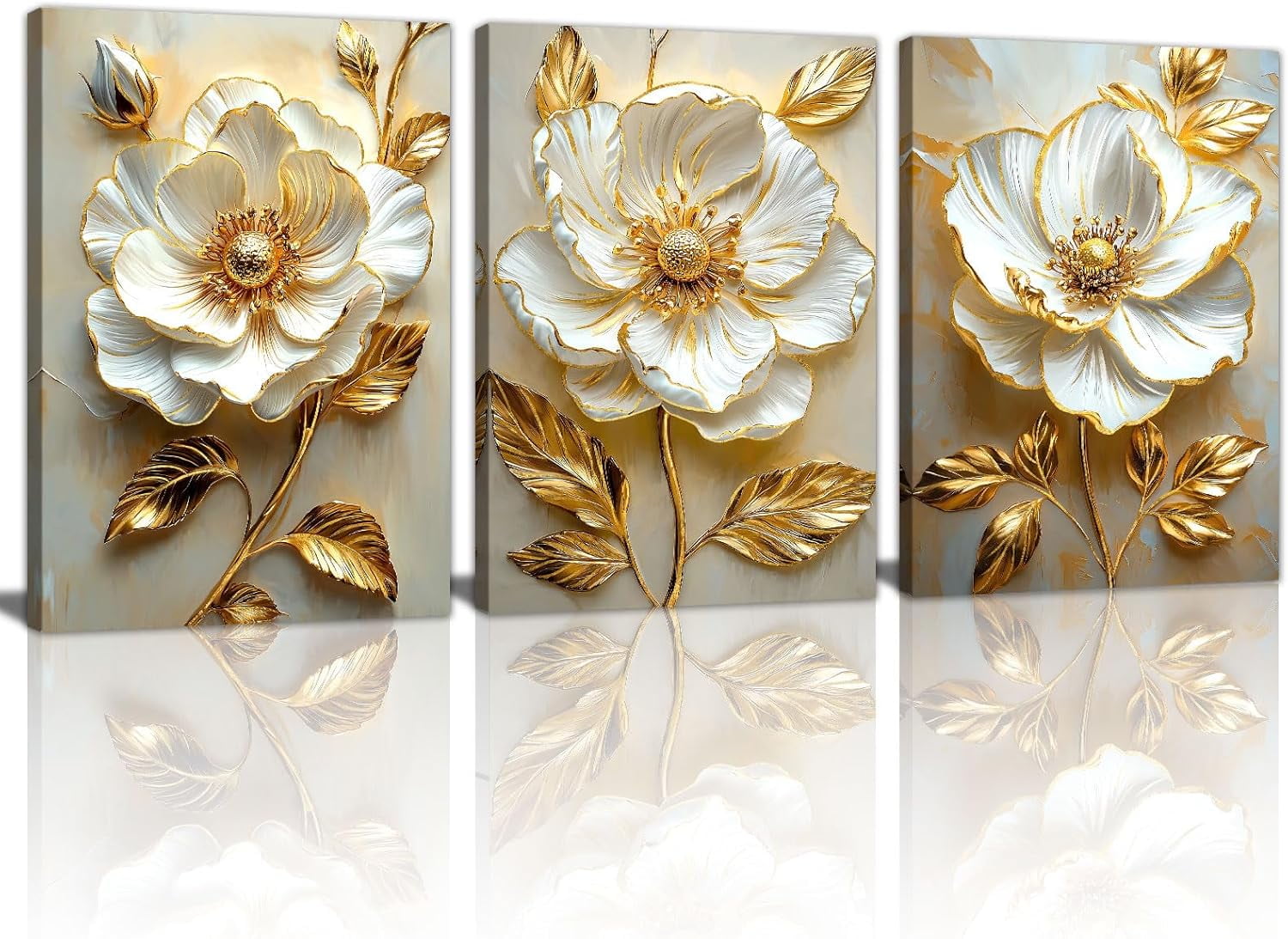 Islamic Canvas Wall Art Beige Ayatul Kursi Wall Pictures Quran Poster ...