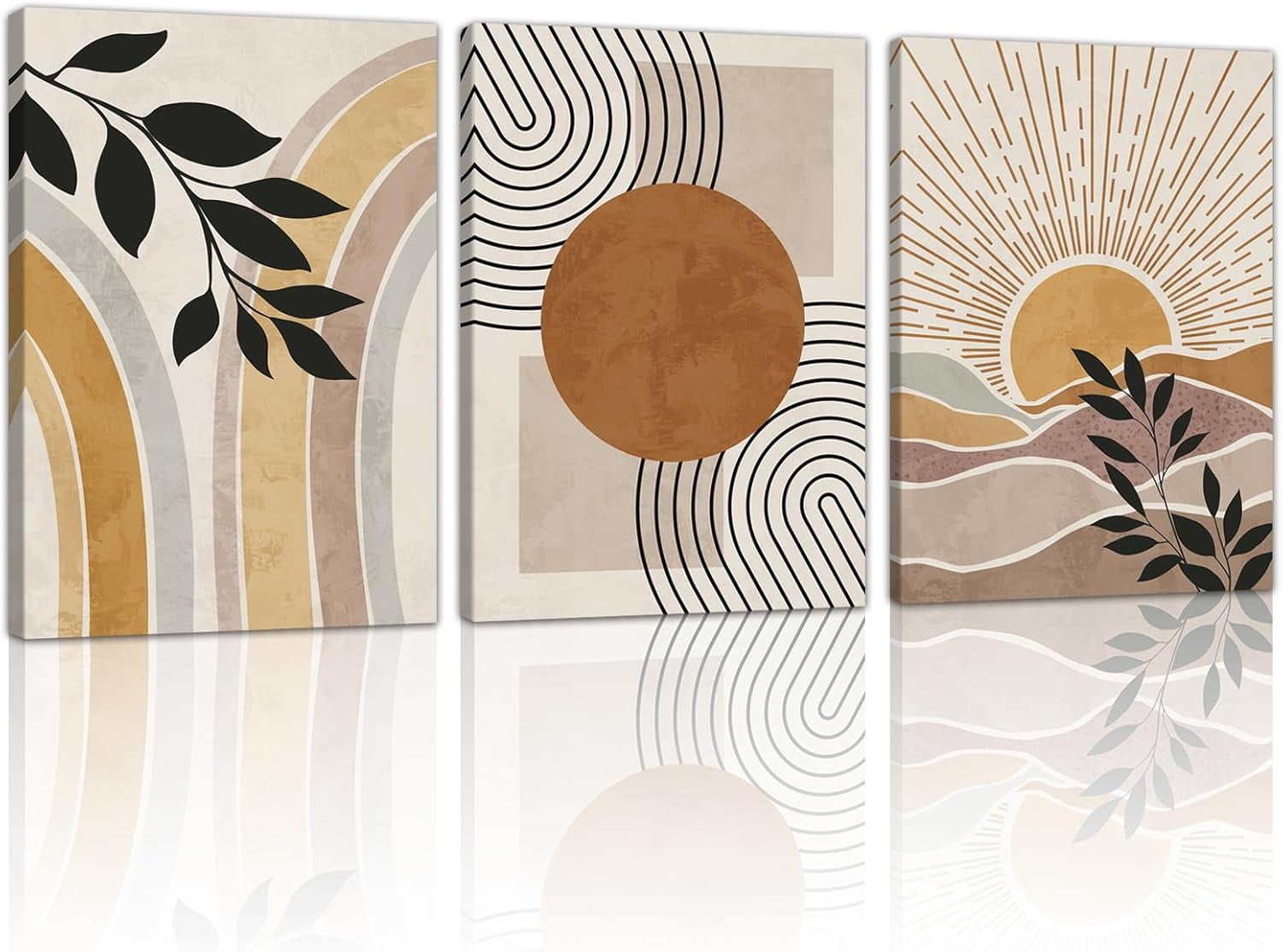 Islamic Canvas Wall Art Beige Ayatul Kursi Wall Pictures Quran Poster ...