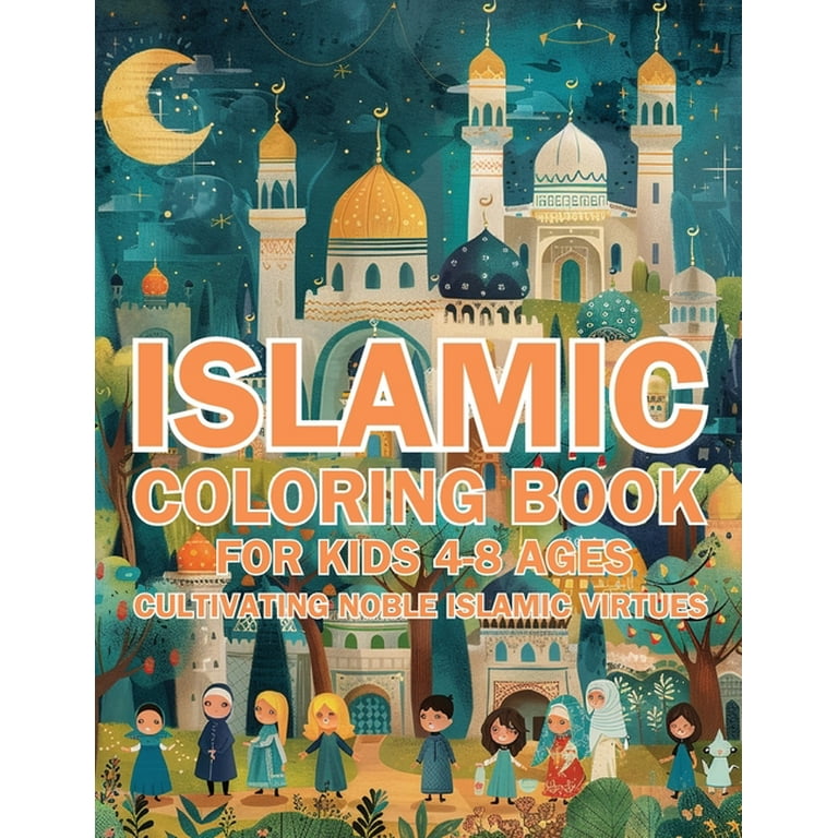 muslim kids coloring book