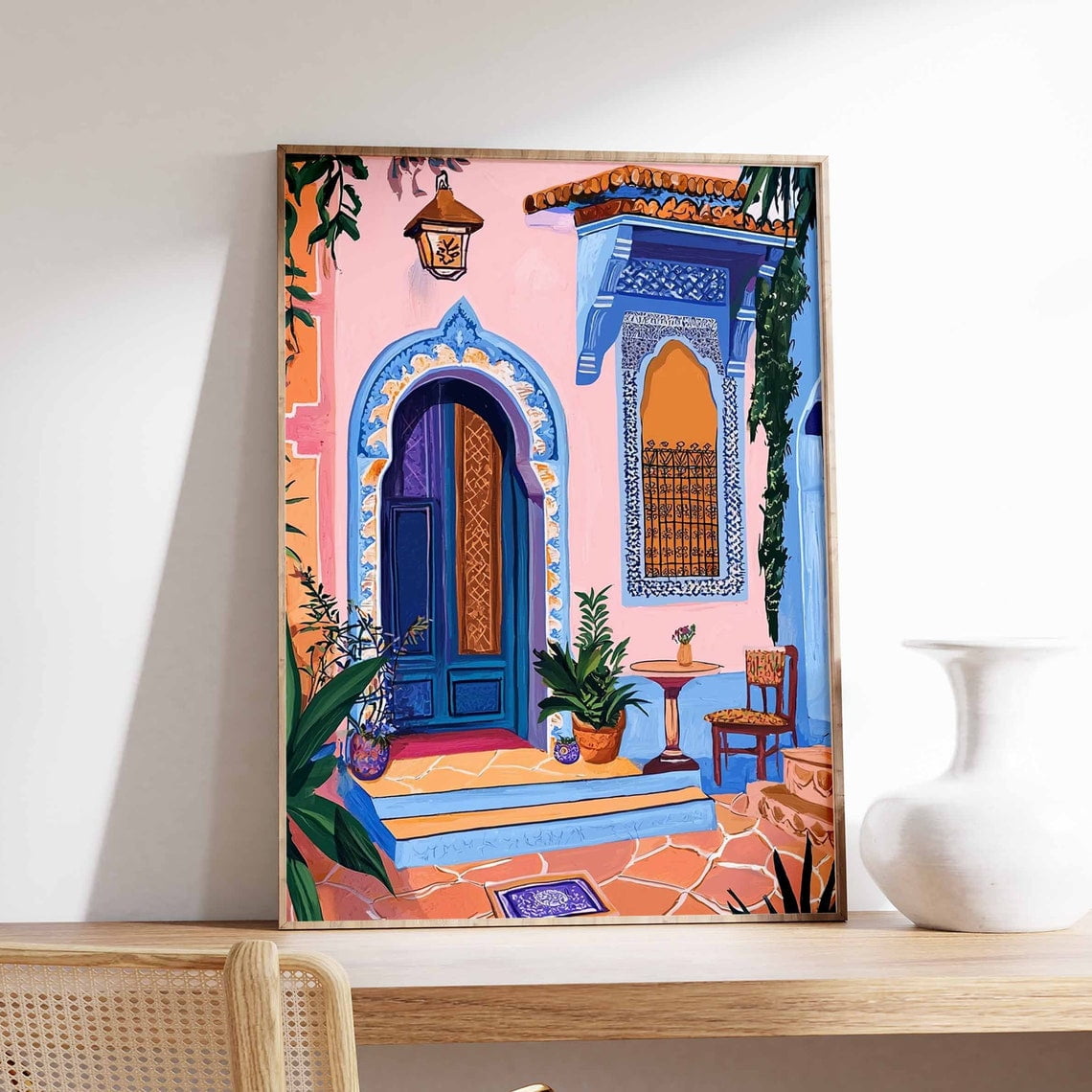 Islamic Poster, Middle Eastern Decor, Botanical Print, Arabic Wall Art ...