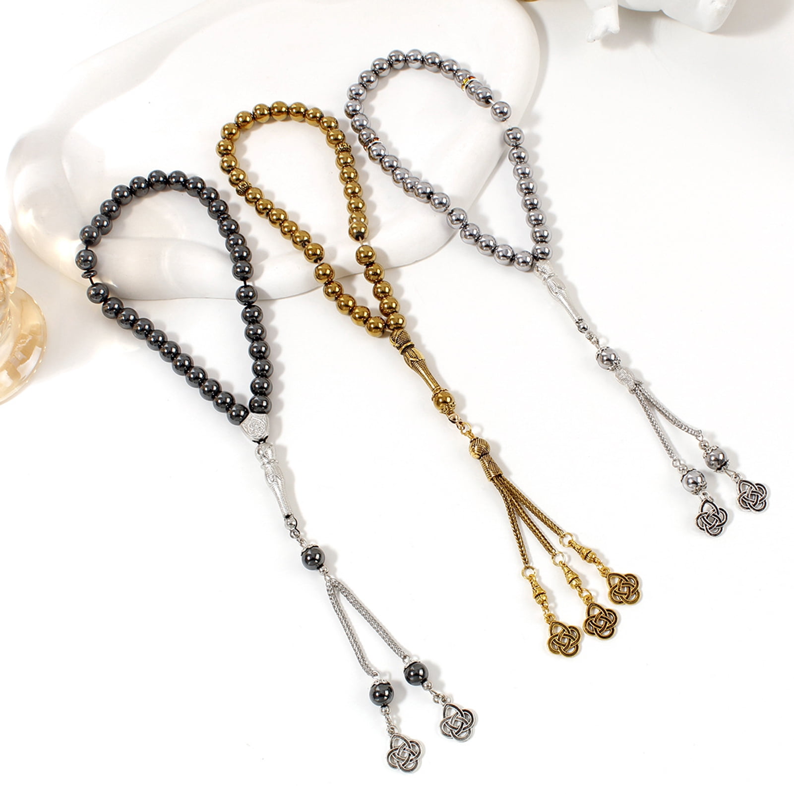 Islamic Prayer Beads 33 Tesbih Beads Zikr Beads Daily Use in Prayers ...