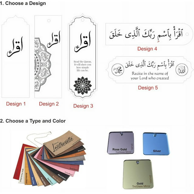 Islamic Quran Bookmark | Islamic Gift |Leather Quran bookmark | Islamic ...
