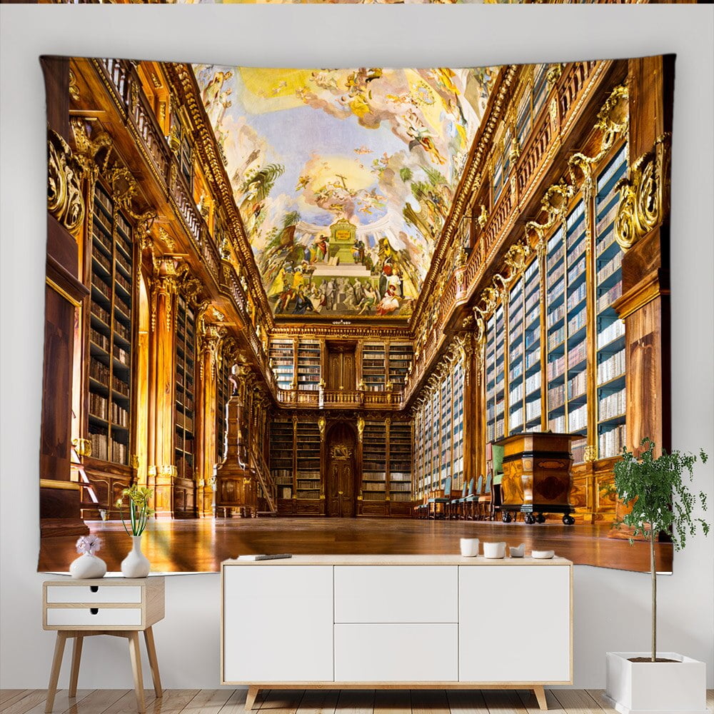 Islamic Retro Geometric Pattern Tapestry Moroccan Architectural Wall ...