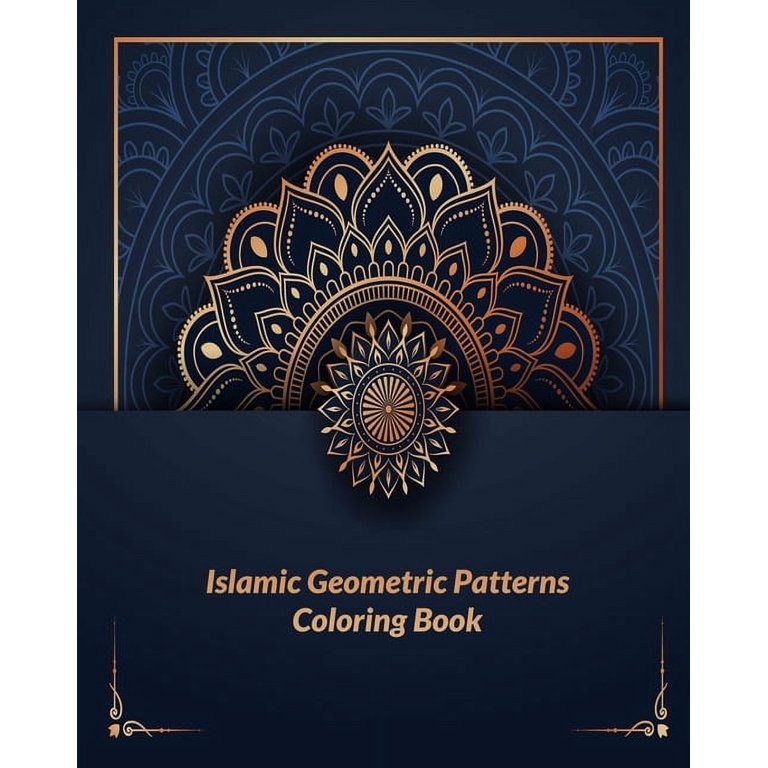 islamic art coloring book