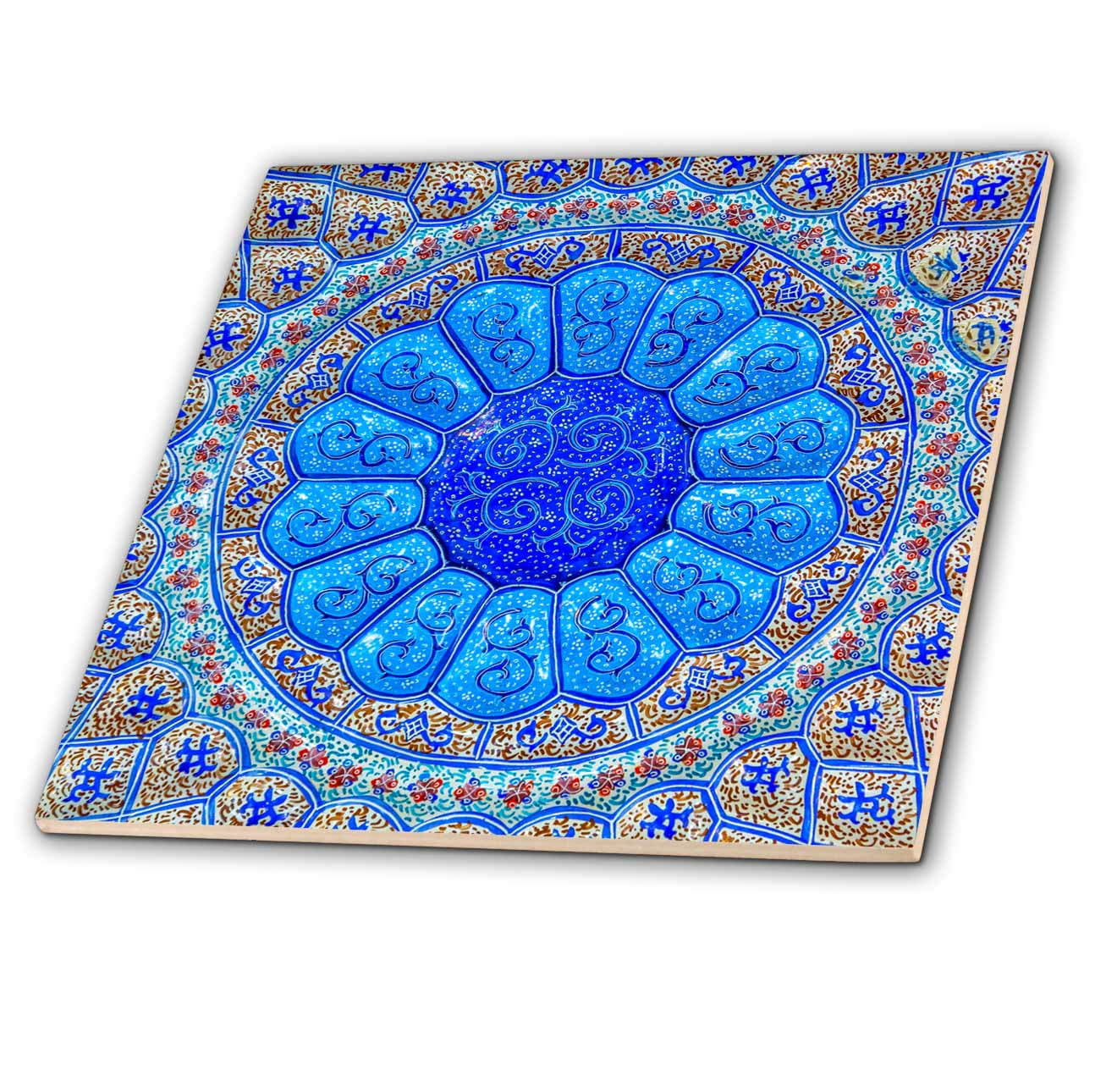 3dRose, Islamic pottery designs. Madaba, Jordan, 4 Inch Ceramic Tile ...
