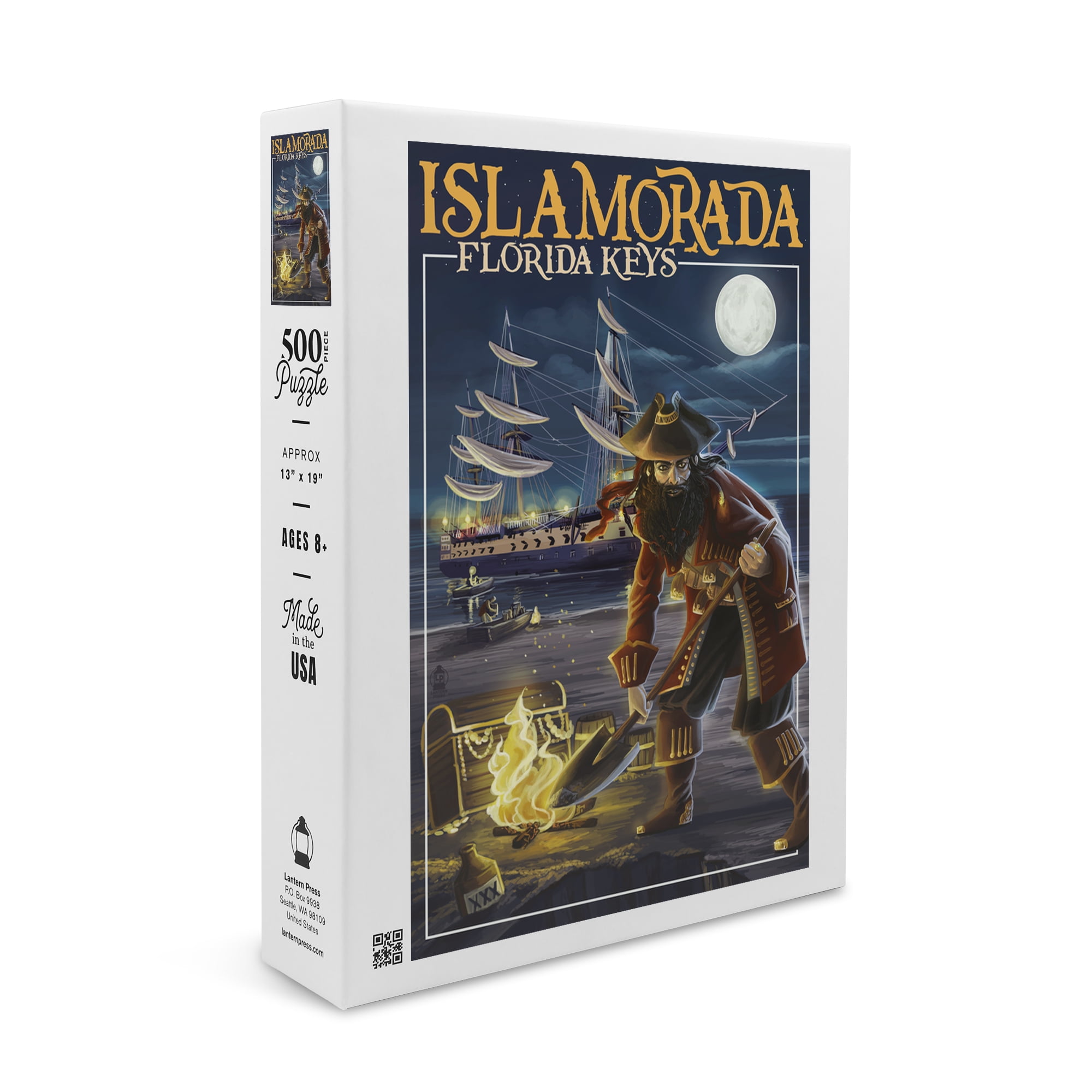 Islamorada, Florida Keys, Pirate and Treasure (19x27 inches, Premium ...