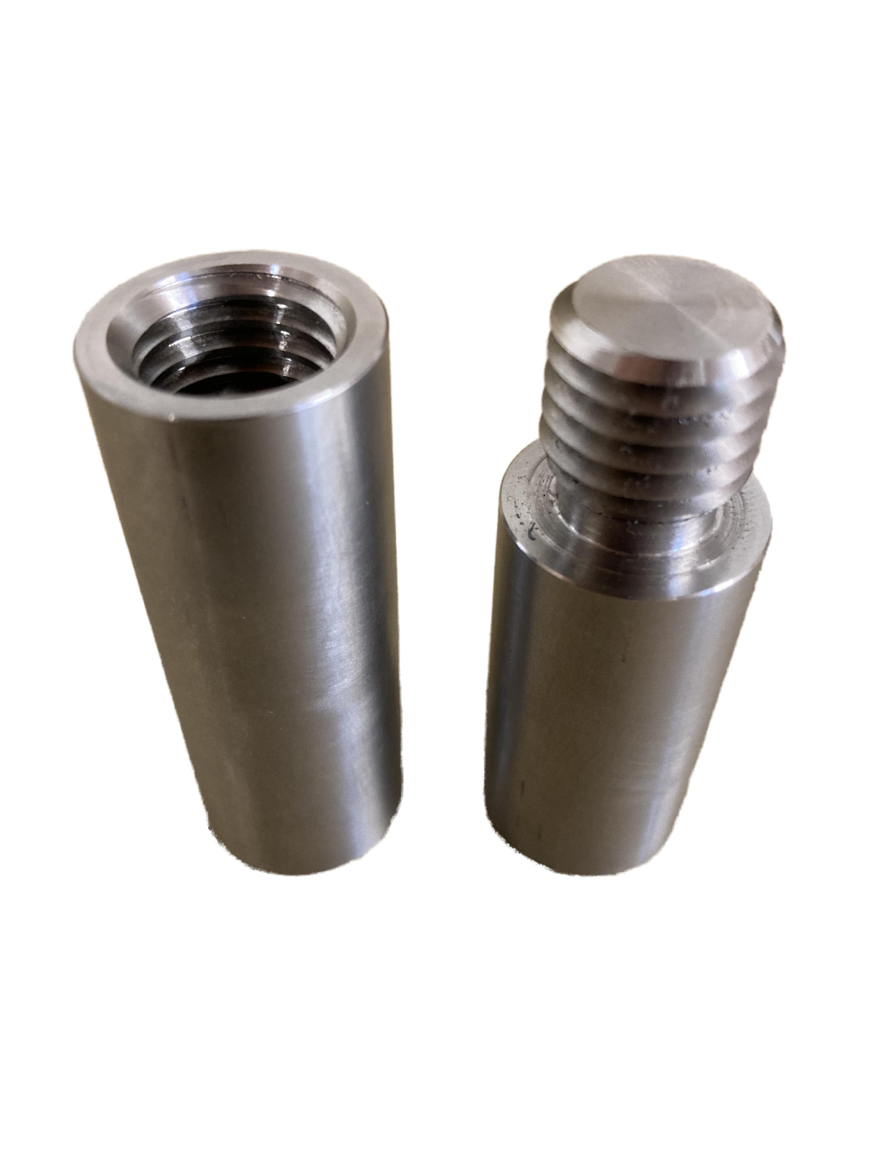 Island Anchor - Pole Coupler Connector - 1" Set (Male and Female) - Walmart.com