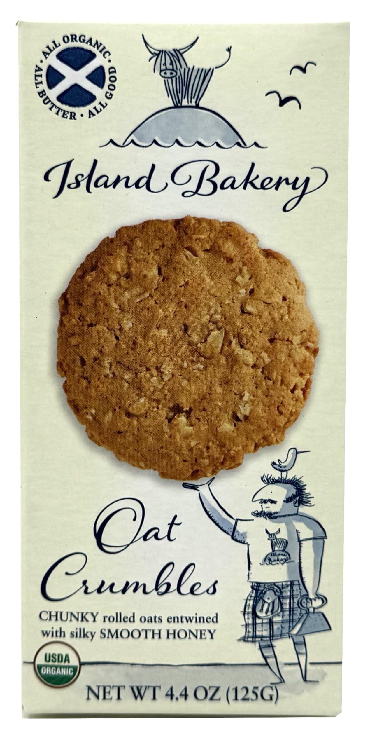 Island Bakery Organic Oat TMA2 Crumbles - Traditional Oat Biscuits ...