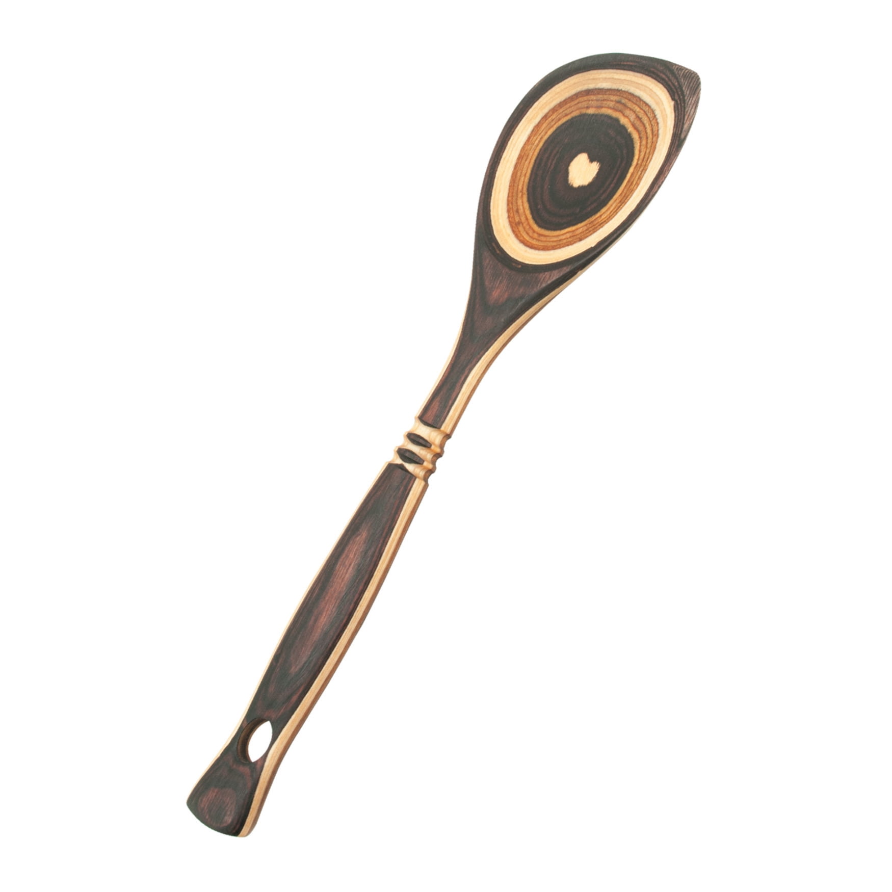 Island Bamboo Pakka Wood Corner Spoon (Natural) - Walmart.com
