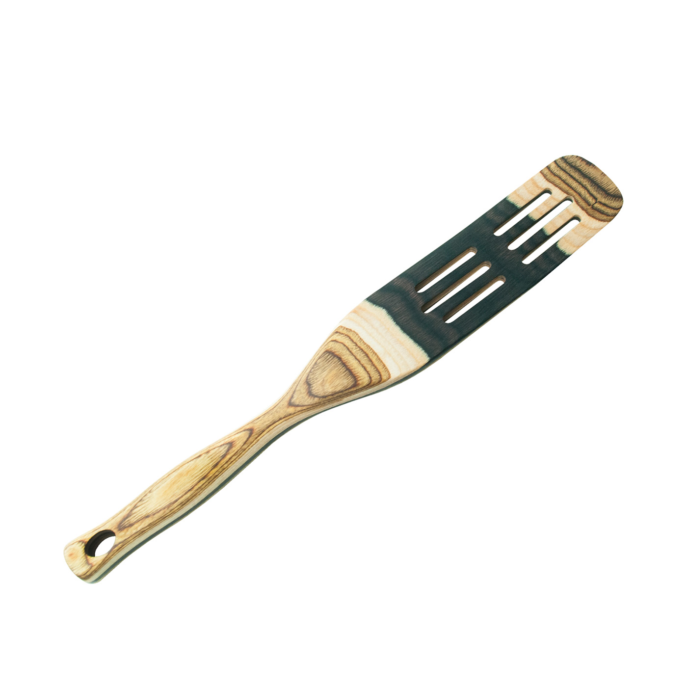 Island Bamboo Slotted Spurtle Kitchen Essentials, 13", Natural ...