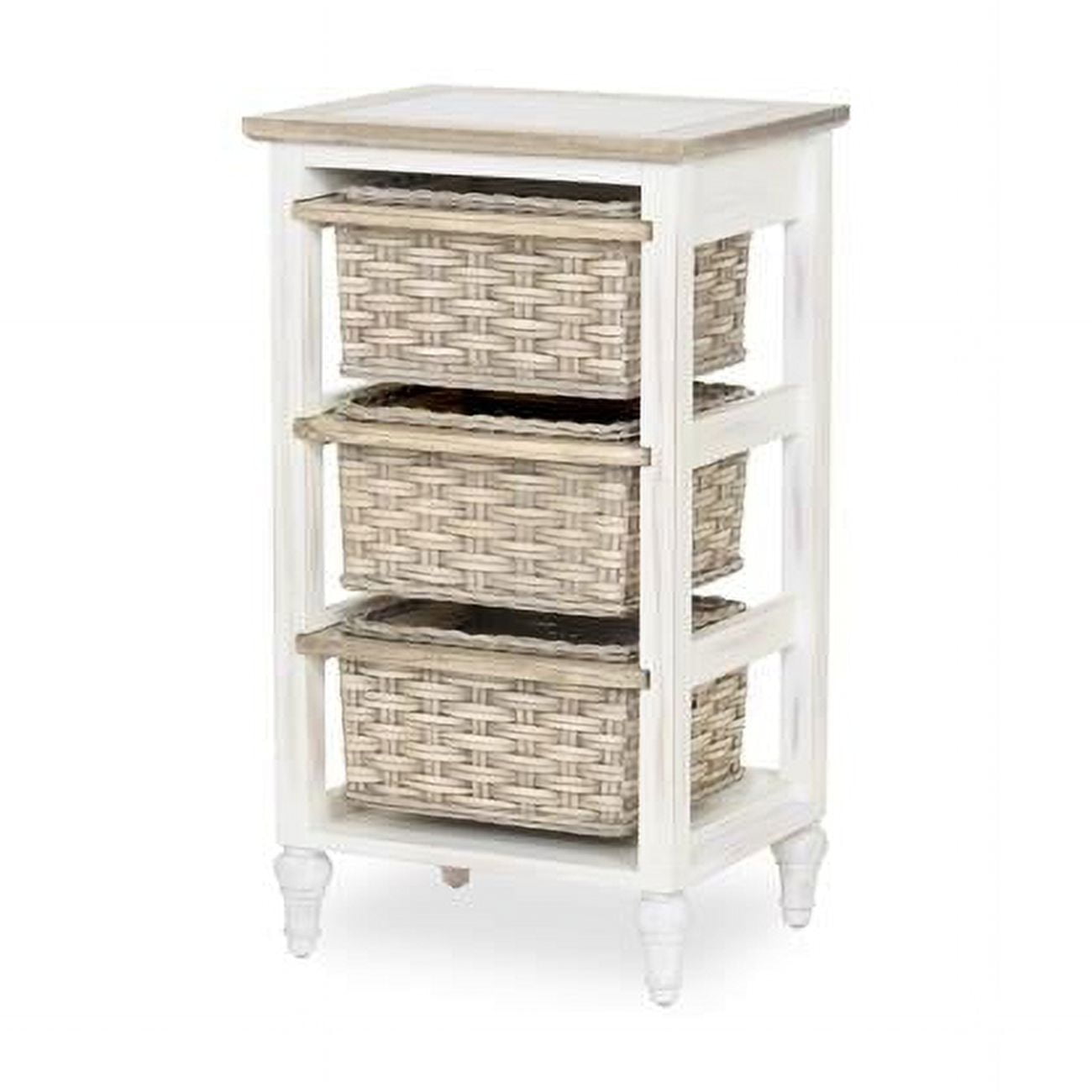 Island Breeze 3-Basket Storage Cabinet - Walmart.com