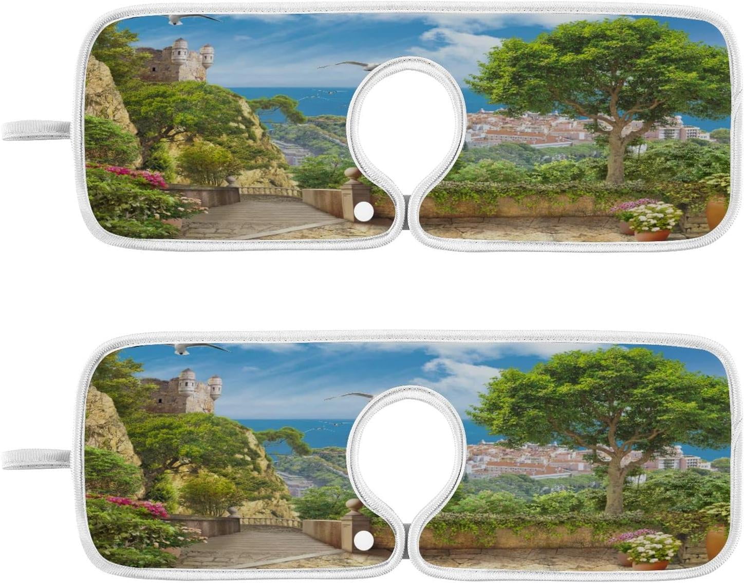 Island Coast Summer Sink Splash Guard for Faucet 2 Packs Faucet ...