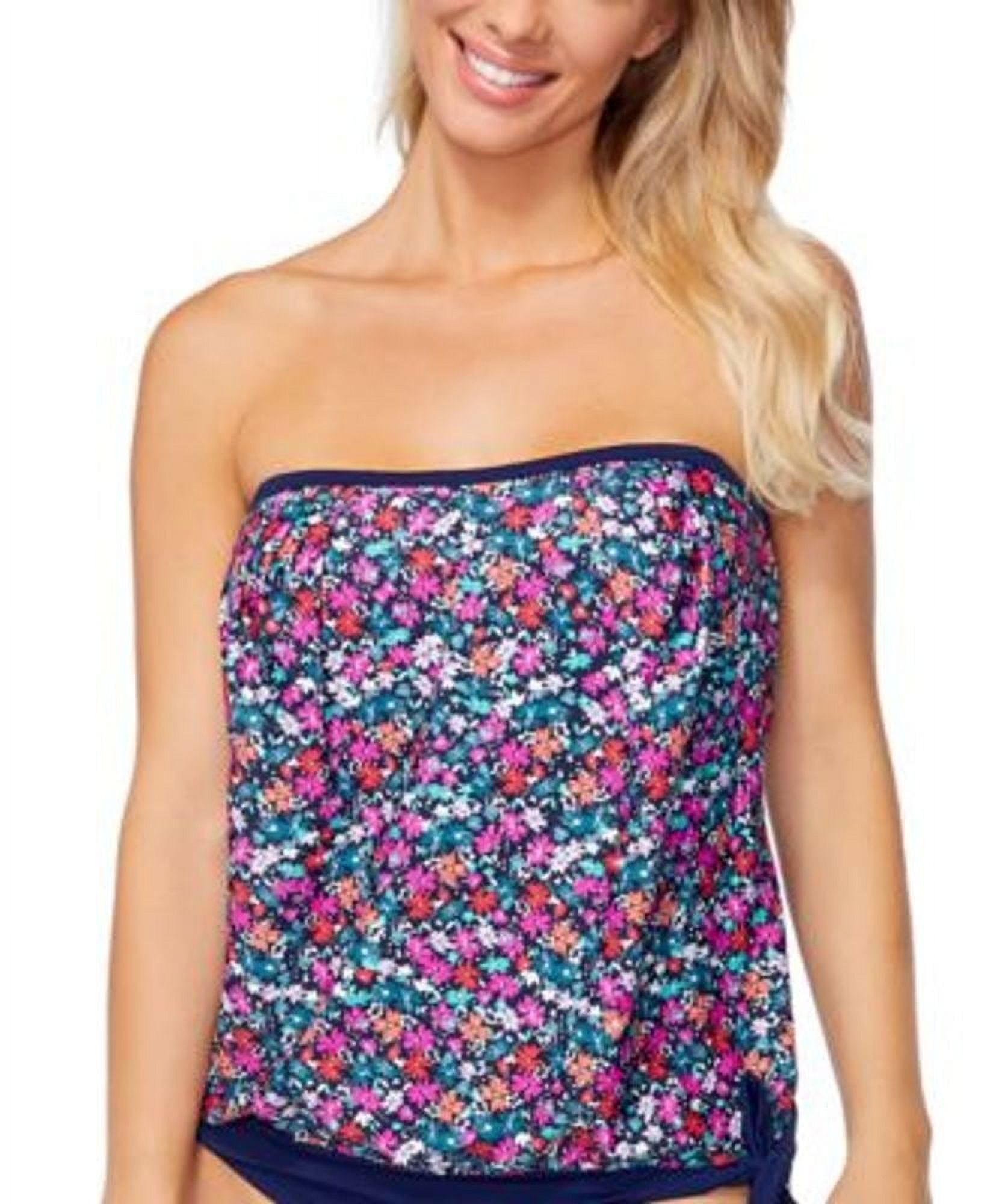 Island Escape Women's Coral Gables Convertible Tankini Top Swimsuit ...