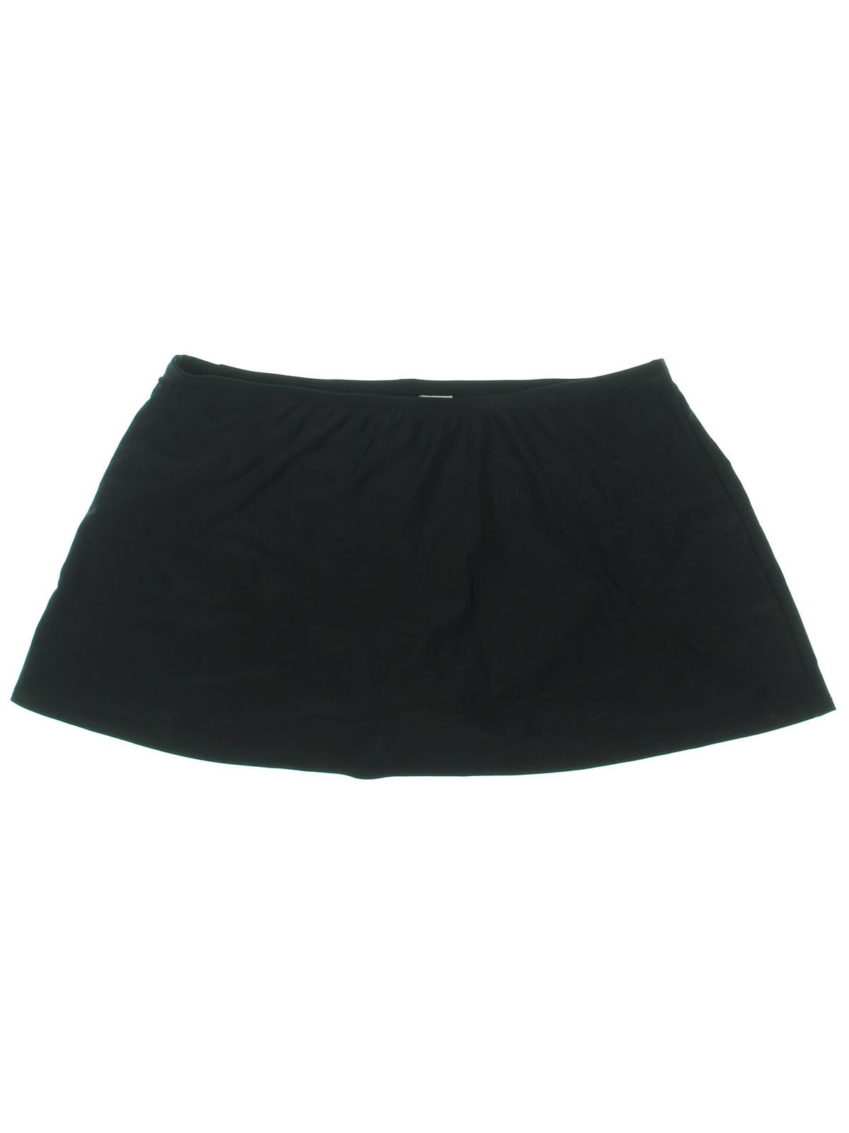 Island Escape Women's Plus Swim Skirt Swimsuit Black Size 20W - Walmart.com