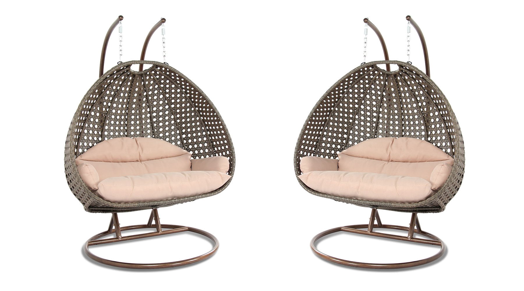 Island Gale® Luxury and Comfort, Indoor and Outdoor Swing Chairs, A Set ...
