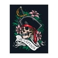 Island Gear Pirate Captain Flag 54x68 Cotton Velour Beach Blanket ...