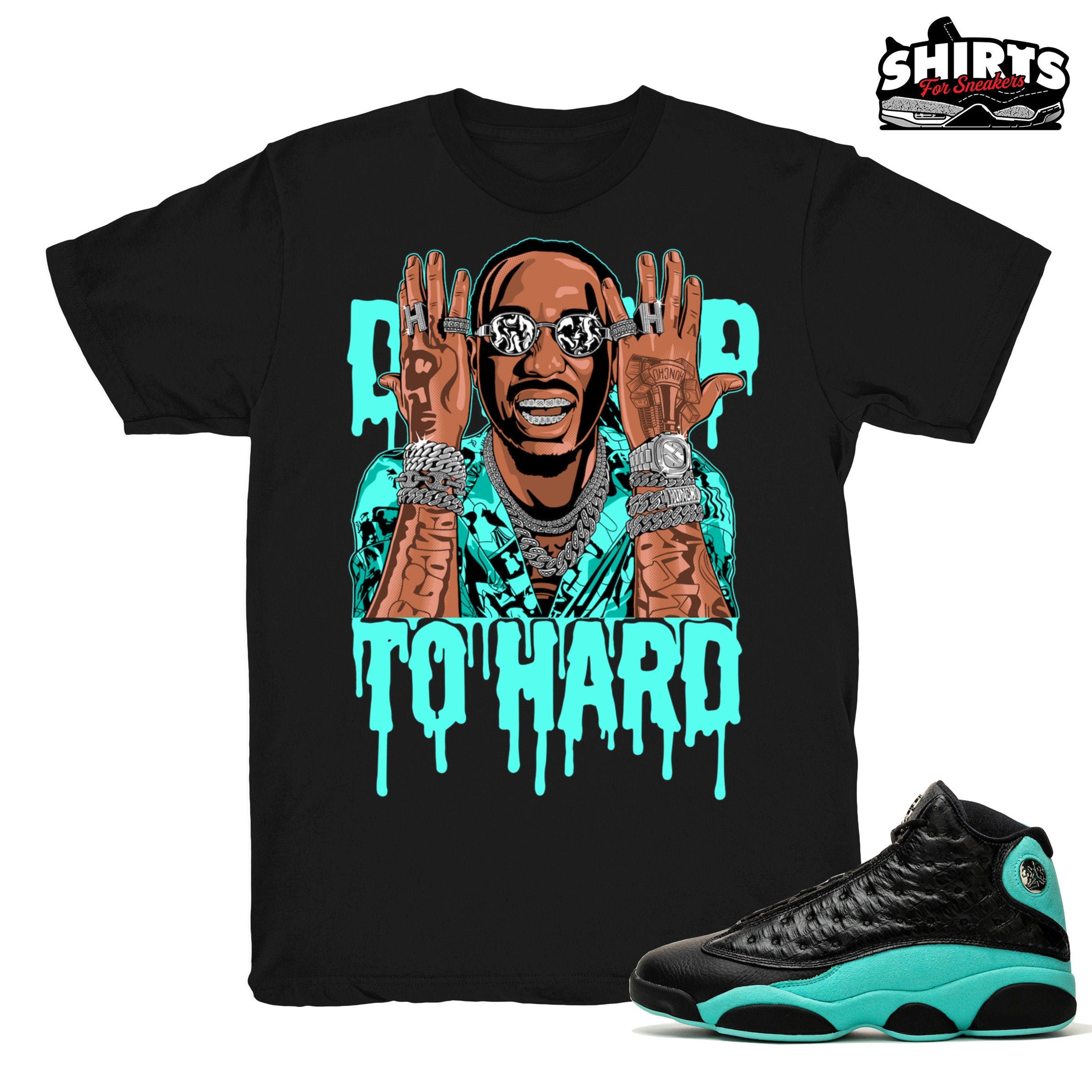 Island Green 13 shirt | Drip To Hard - Match Retro13 Island Green 2019 ...