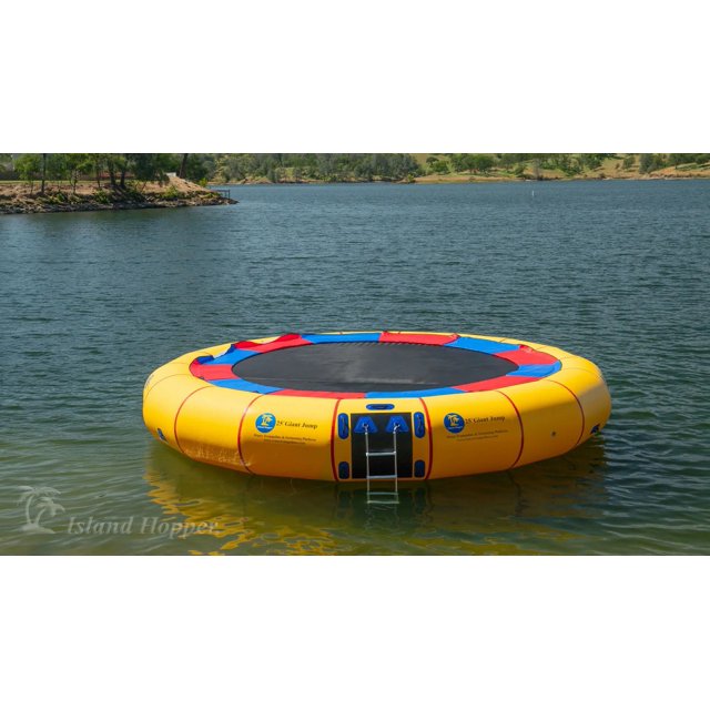 Island Hopper 25' Giant Jump Heavy Commercial Water Trampoline ...