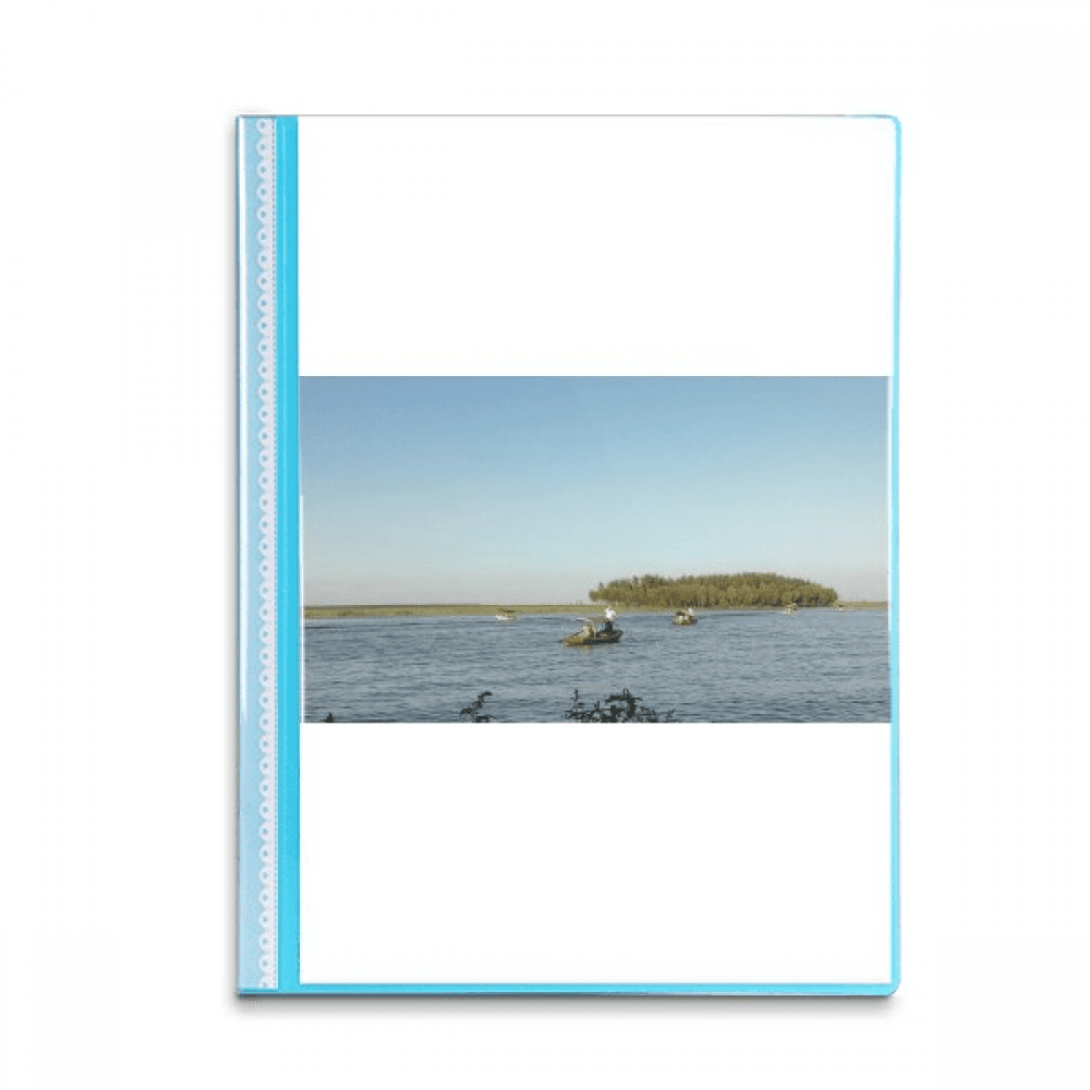Island In The Lake Art Deco Fashion Book Sheet Protectors Portfolio ...