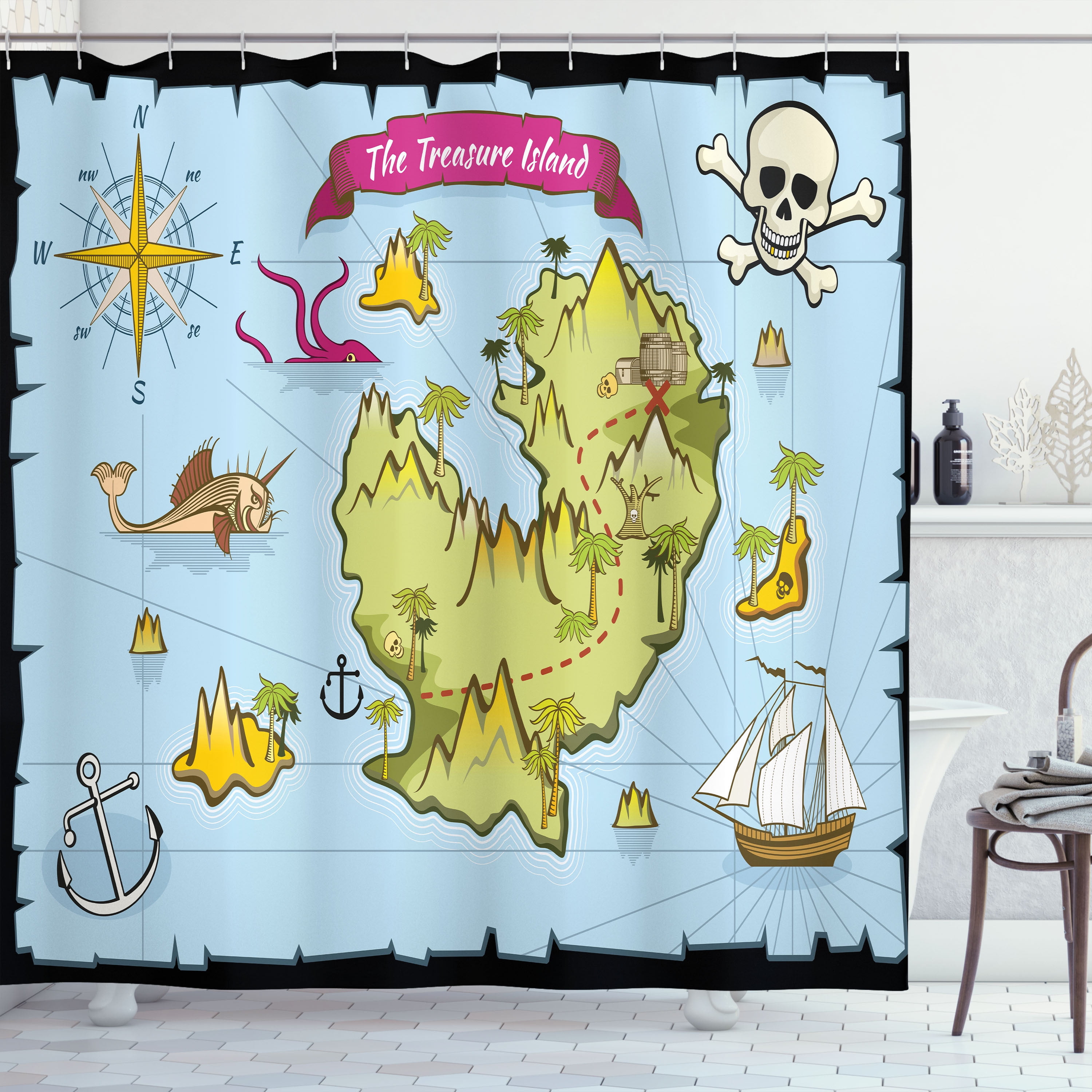 Island Map For Kids