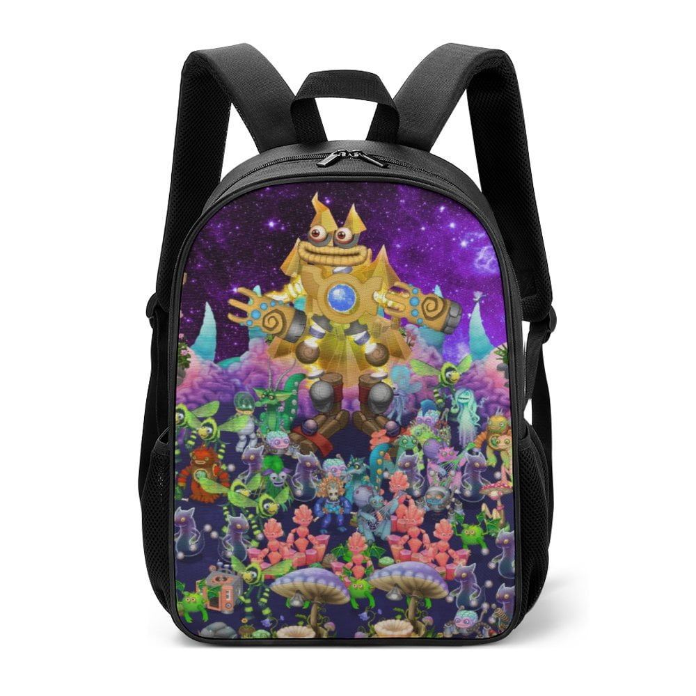 Island My Singing Monsters Backpack School Bag Multipurpose Daypack ...