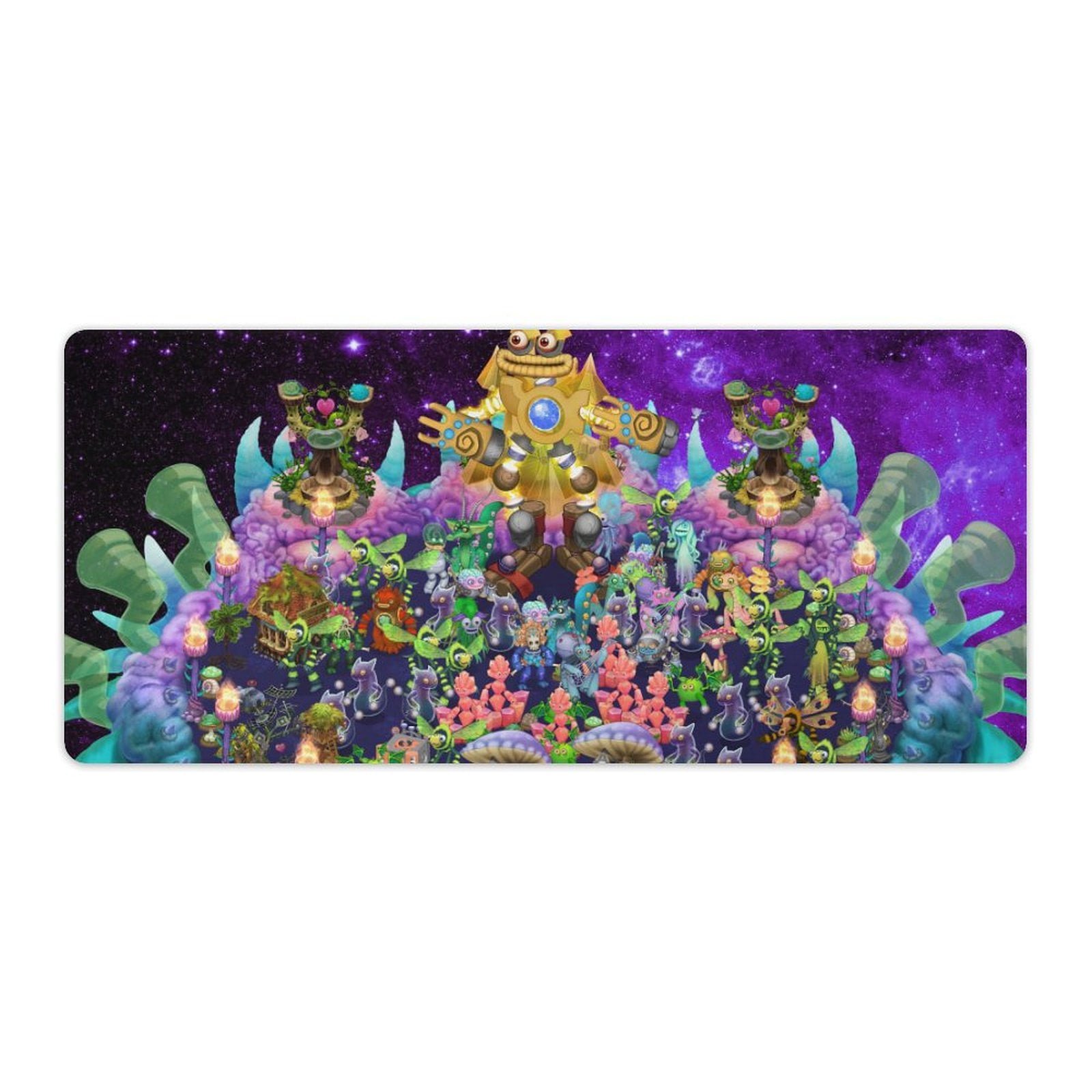 Island My Singing Monsters Mouse Pad No-sliped Large Mousepad Extended ...