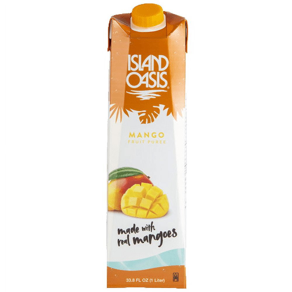 Island Oasis 1 Liter Mango Puree Beverage Mix - Walmart.com