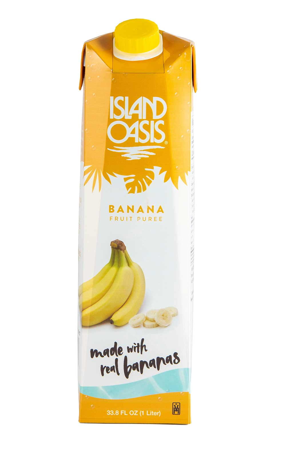 Island Oasis Aseptic Banana Frozen Drink And Smoothie Cocktail Mixer, 1 ...