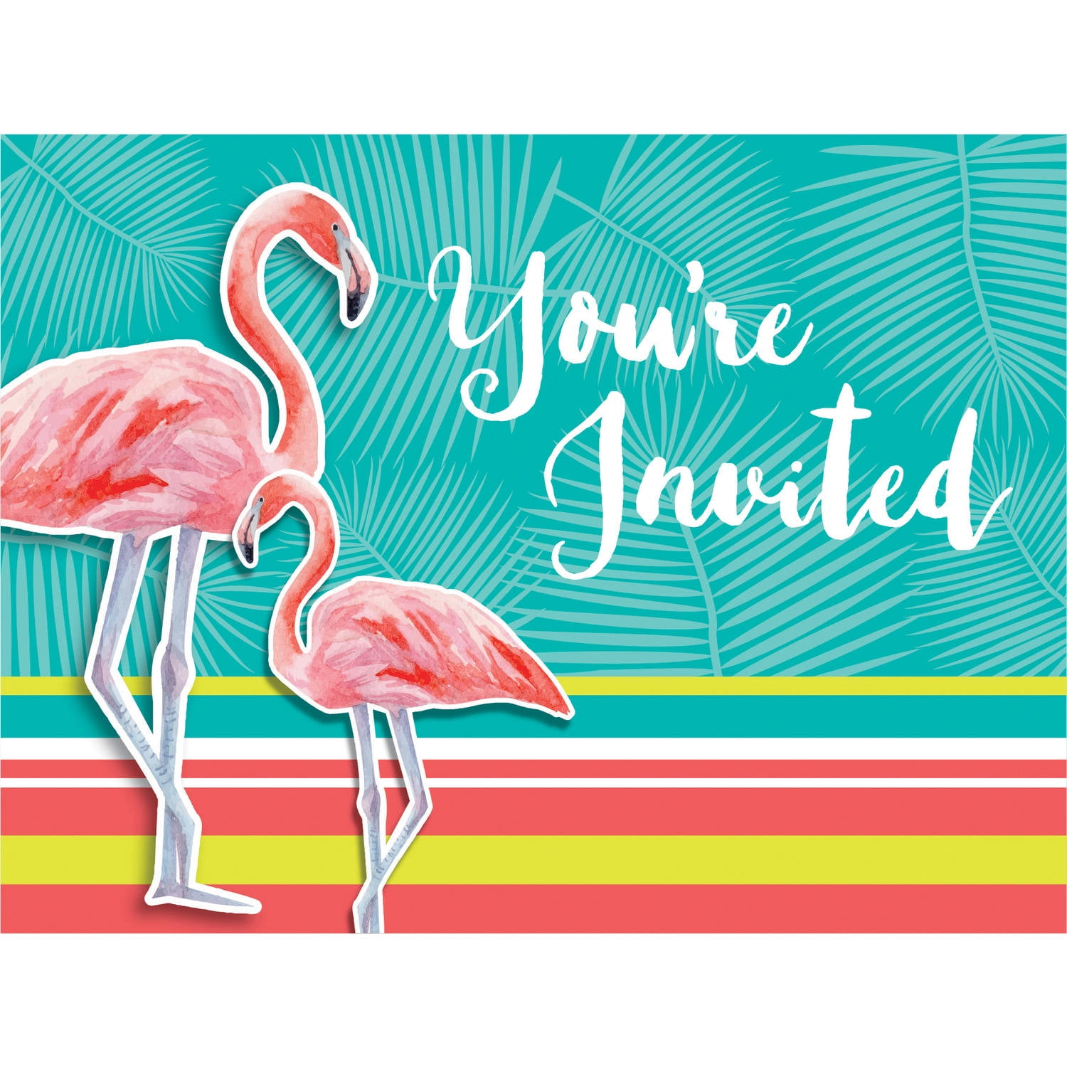 Island Oasis Invitation, 8pk - Walmart.com