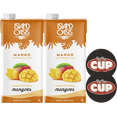 By The Cup, Island Oasis Mango Fruit Puree Beverage Mix, Tropical Mango ...