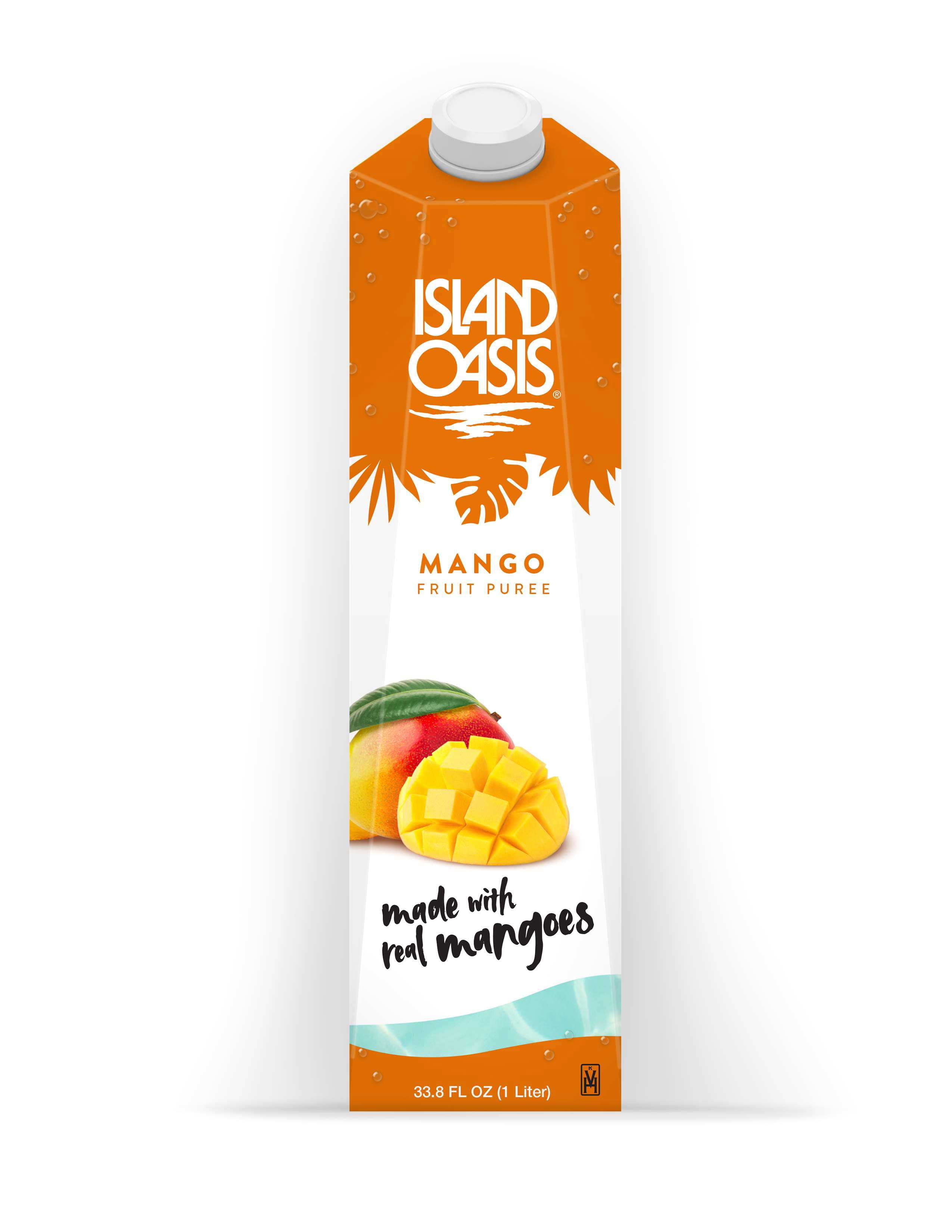 Island Oasis Mango Fruit Puree Mix, 1 Liter -- 12 per case. - Walmart.com